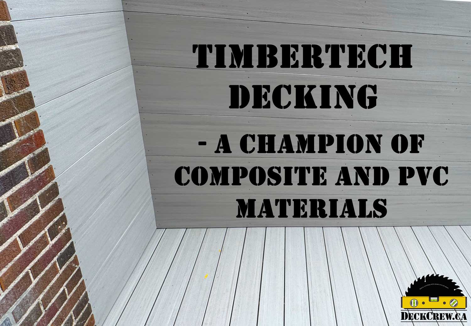 TimberTech Decking - A Champion of Composite and PVC Materials for ...